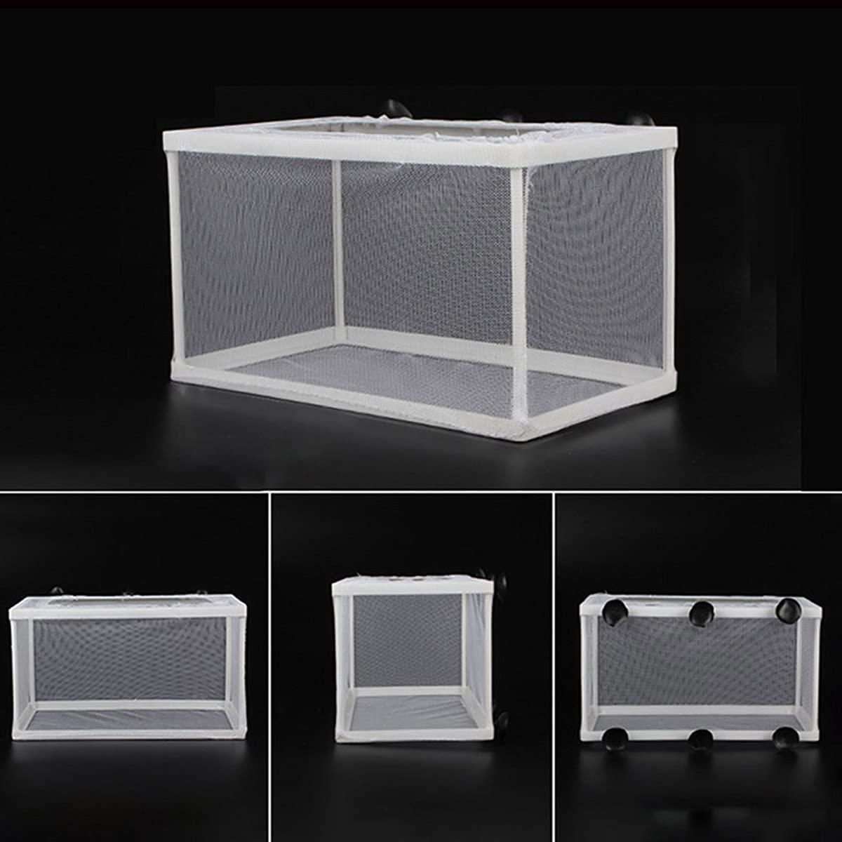 Large Fish Breeder Net with Suction Cups - Nylon Mesh Hatchery ...
