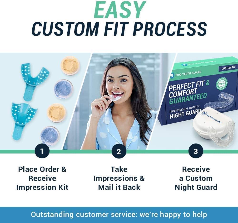 Custom Dental Night Guard for Teeth Grinding | Pro Teeth Guard | Adult ...