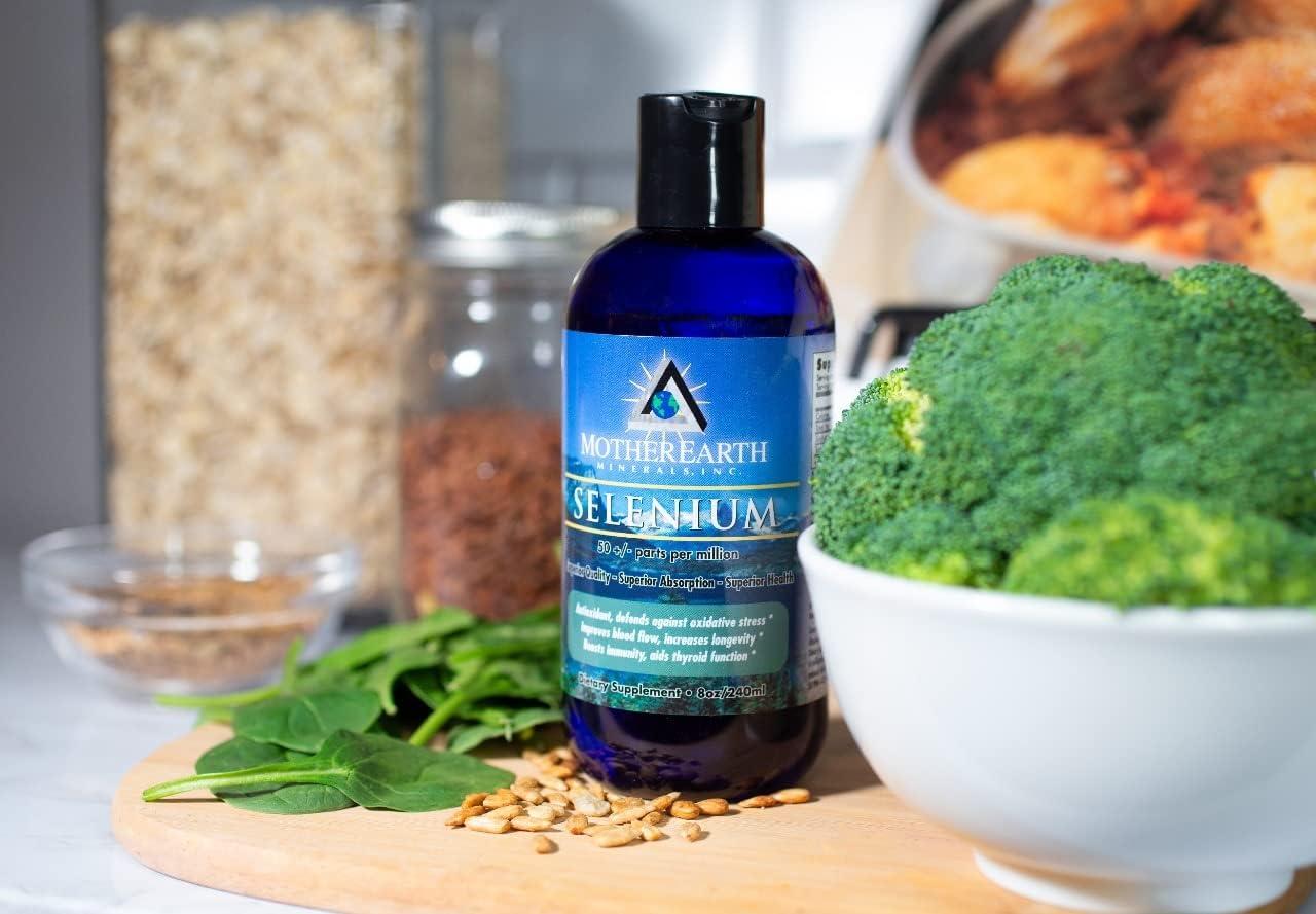 Angstrom Minerals Selenium - 8 oz. | Pure Liquid Form for Optimal ...
