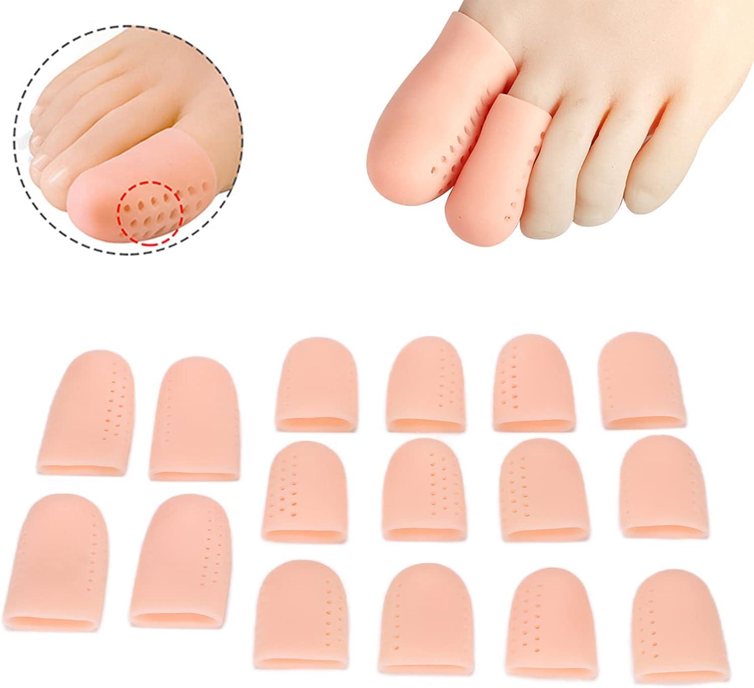 16-Piece Gel Toe Protection for Ingrown Toenails | Comfortable ...