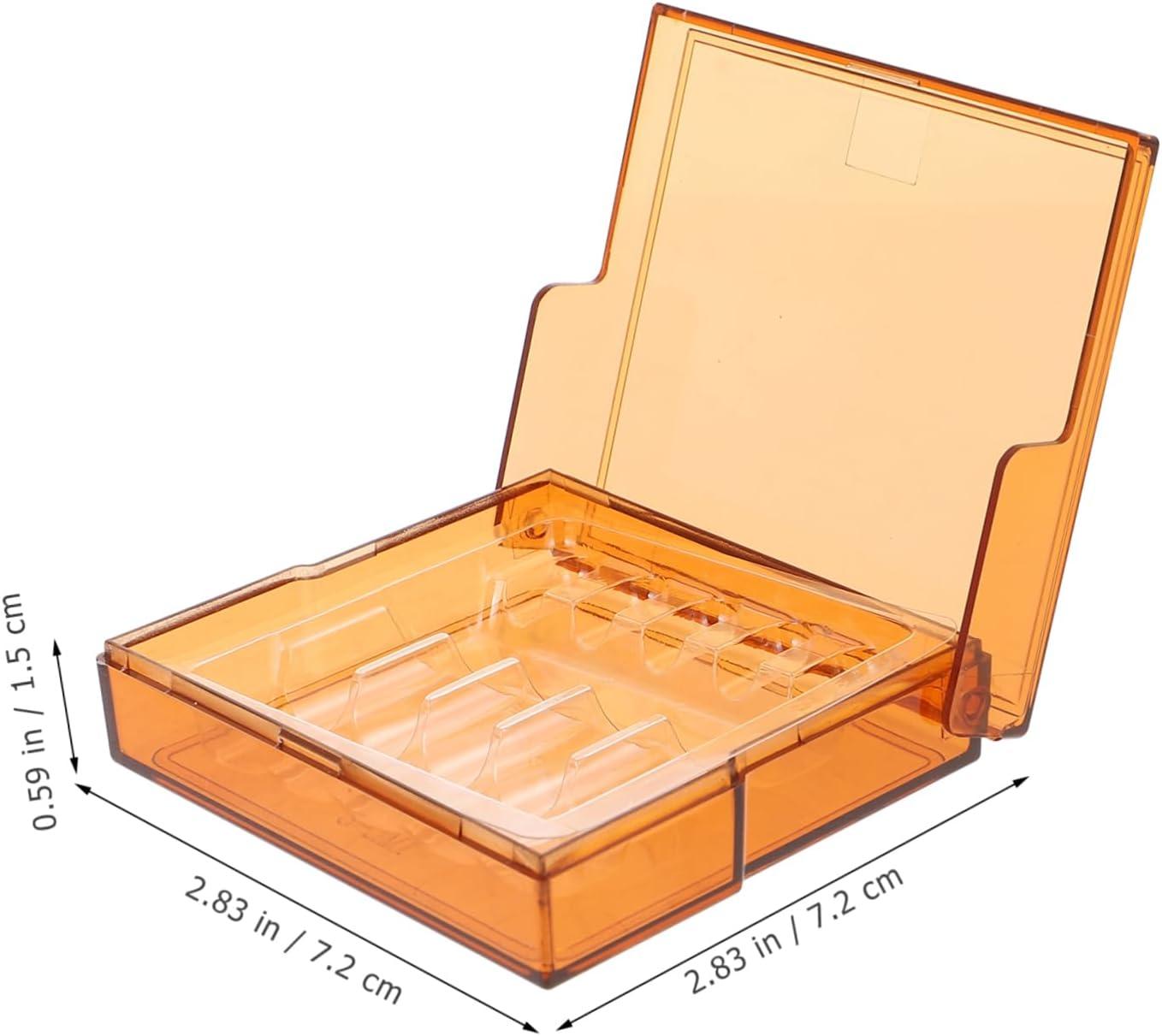 Clinic Syringe Case Holder 2pcs Box Syringe Plastic Storage Box Plastic ...