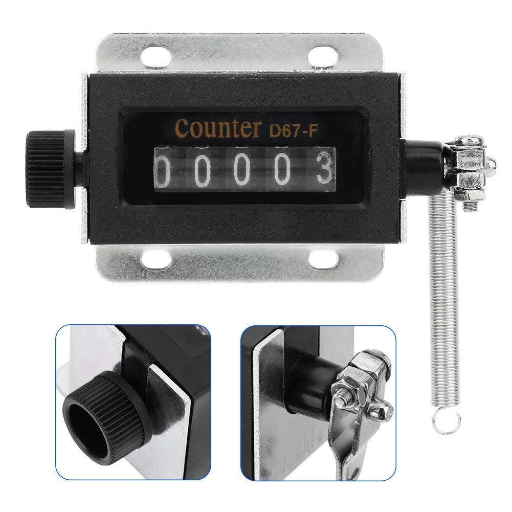 Buy Akozon D67F 5-Digit Mechanical Tally Counter - Accurate Manual ...