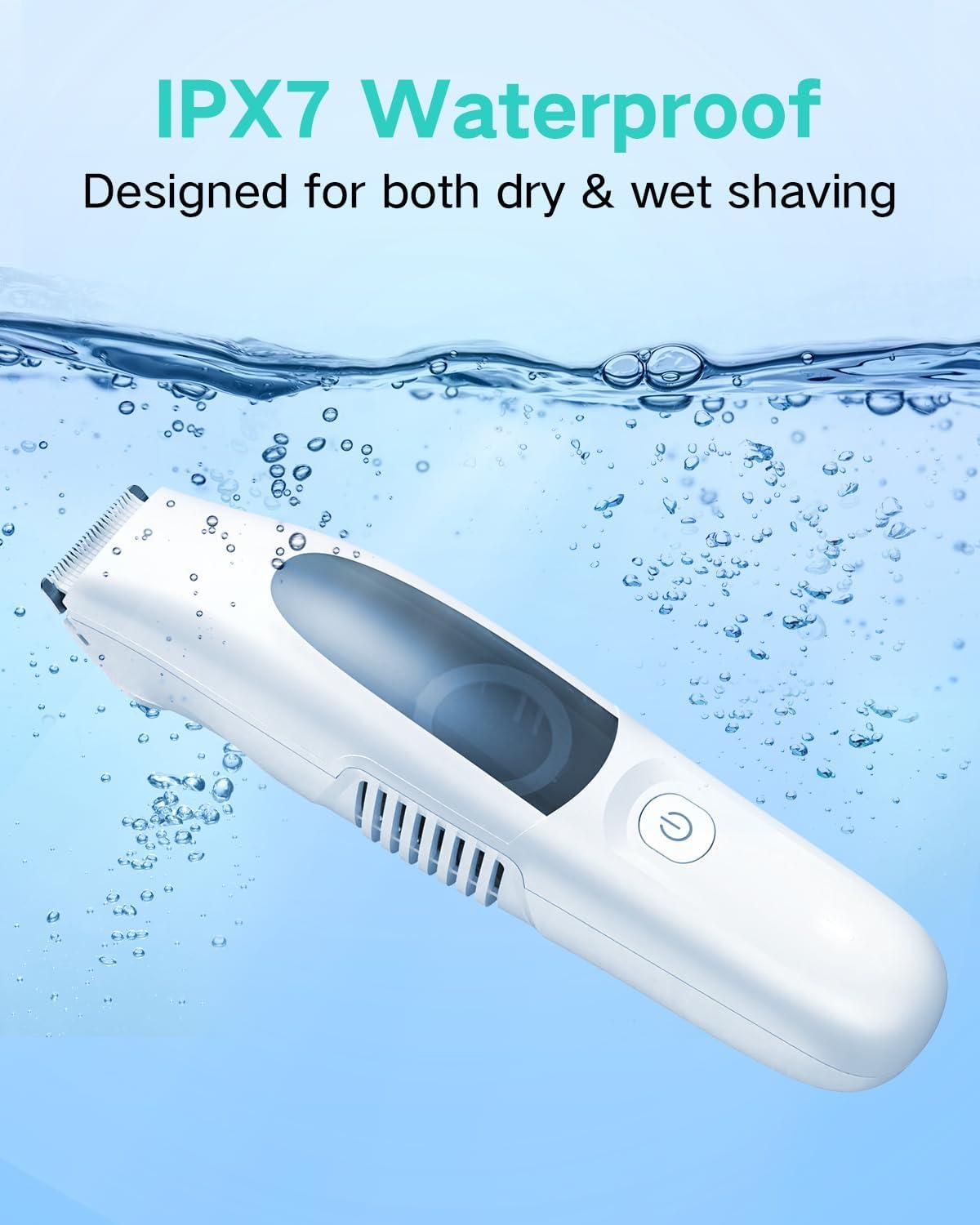 ASAHINA Body Hair Trimmer for Women Vacuum Clippers with Hair Suction ...