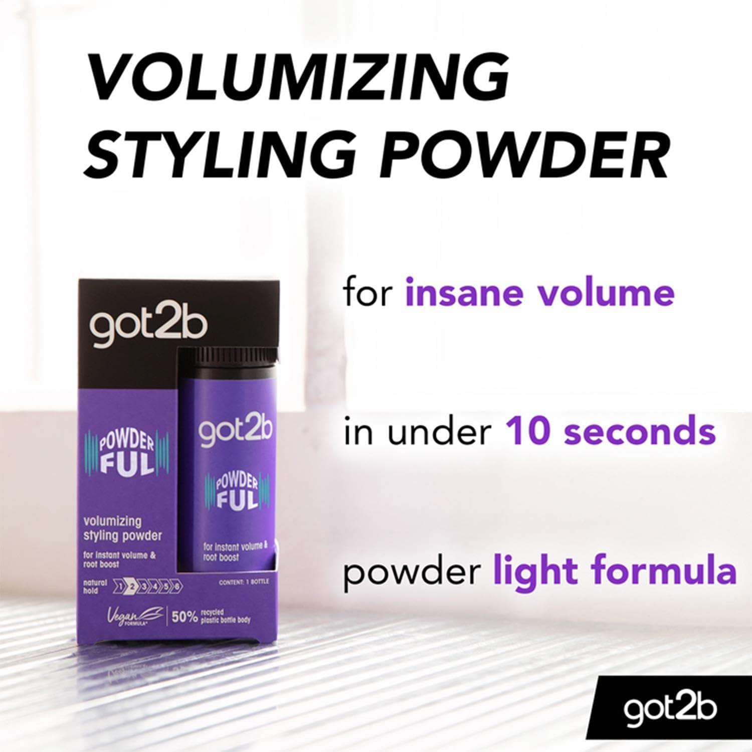 Schwarzkopf got2b Powder'ful Vol Style Powder 10g - Volumizing Hair ...