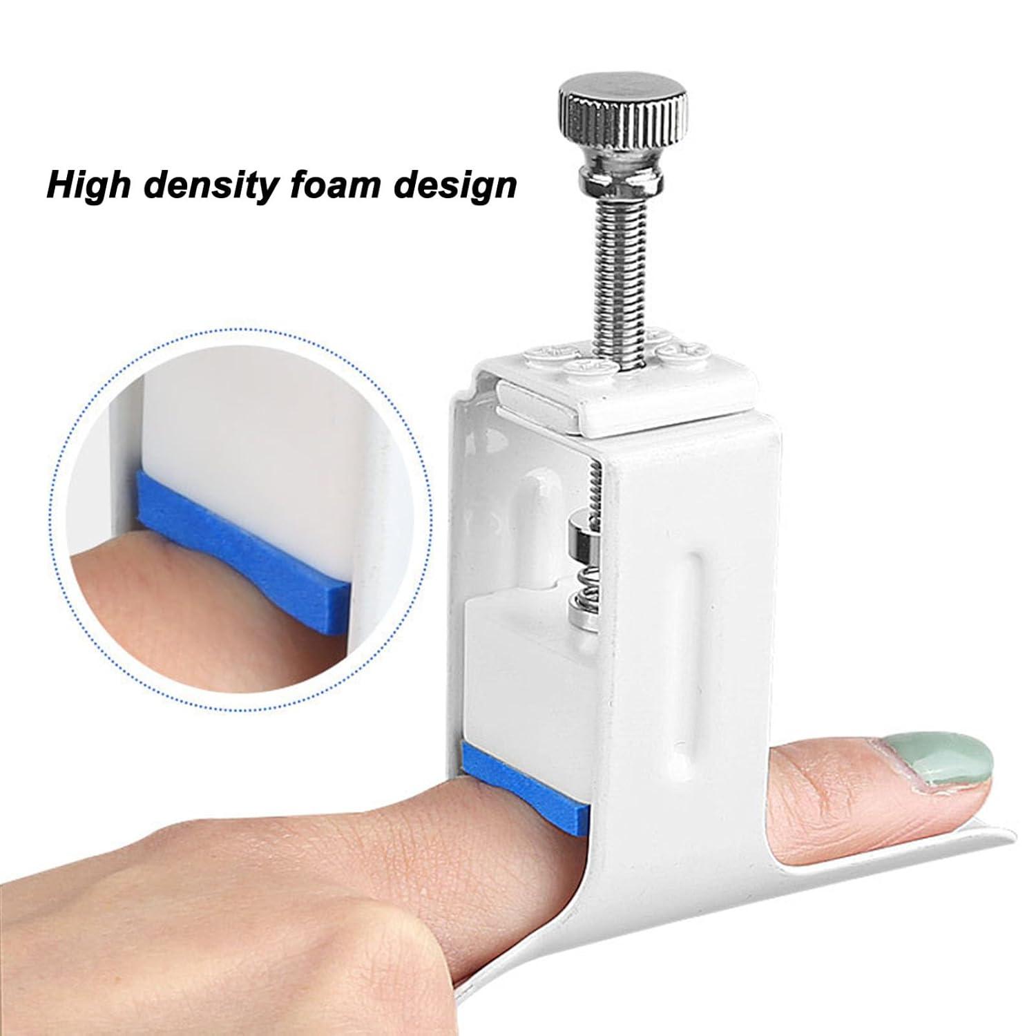 ZJchao Aluminium Finger Splint - Adjustable Malleable Support & Joint ...