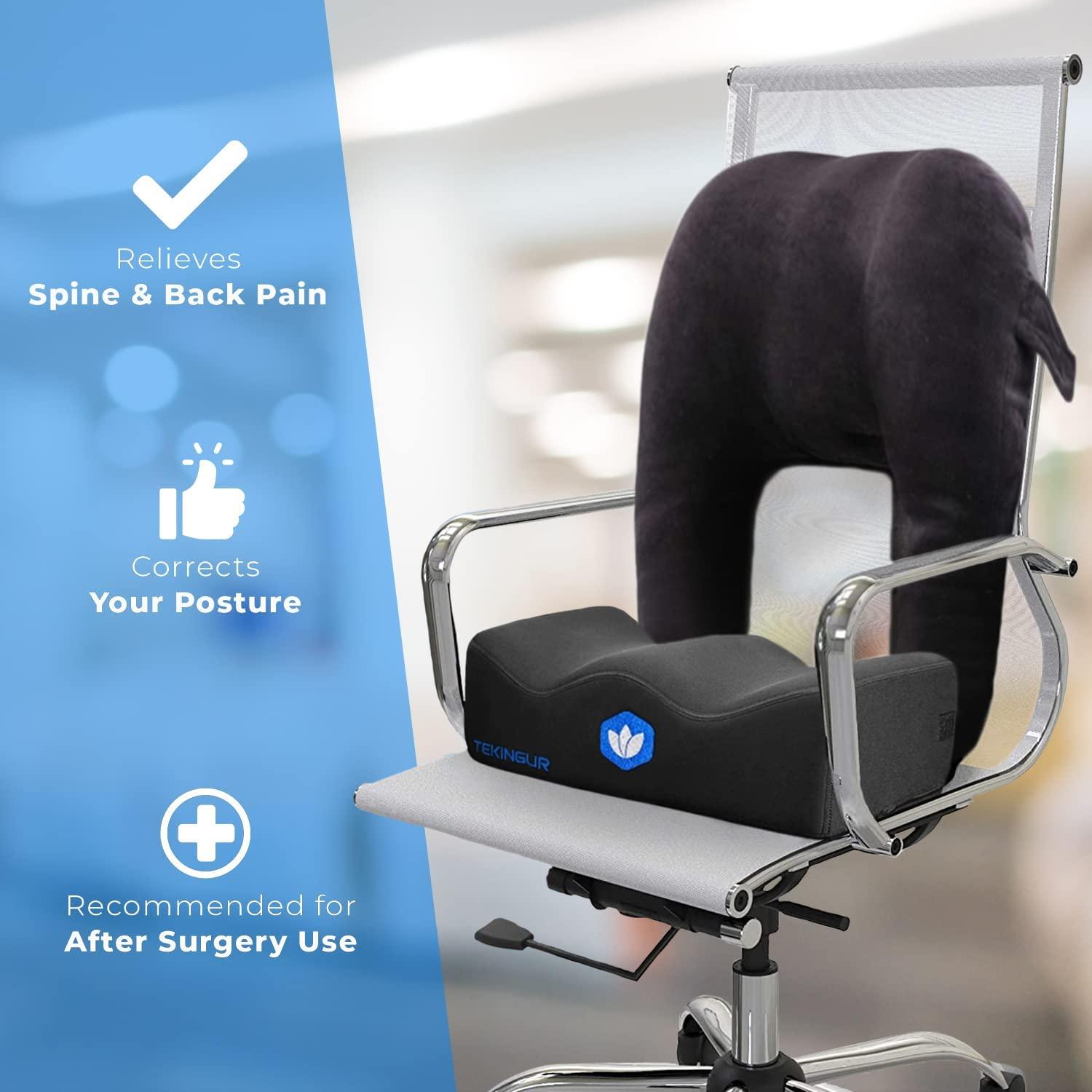 TEKINGUR BBL Pillow for Butt & Back Support - Post Surgery Cushion with ...
