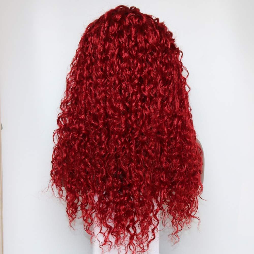 Sunnybluee Fantasy Beauty Black Water Wave Synthetic Lace Front Wig ...