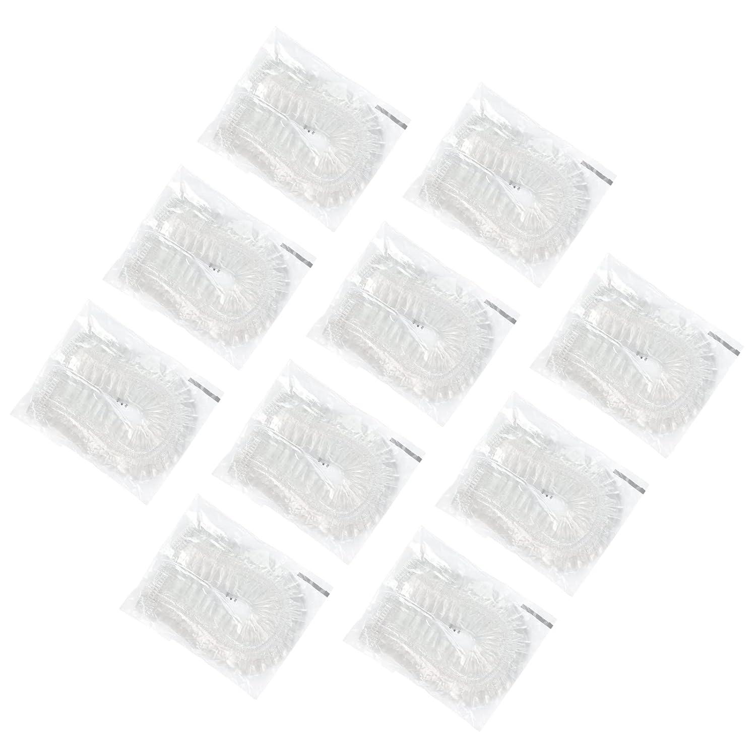 Buy G2plus 100-Piece Disposable Shower Hood | Individually Wrapped ...