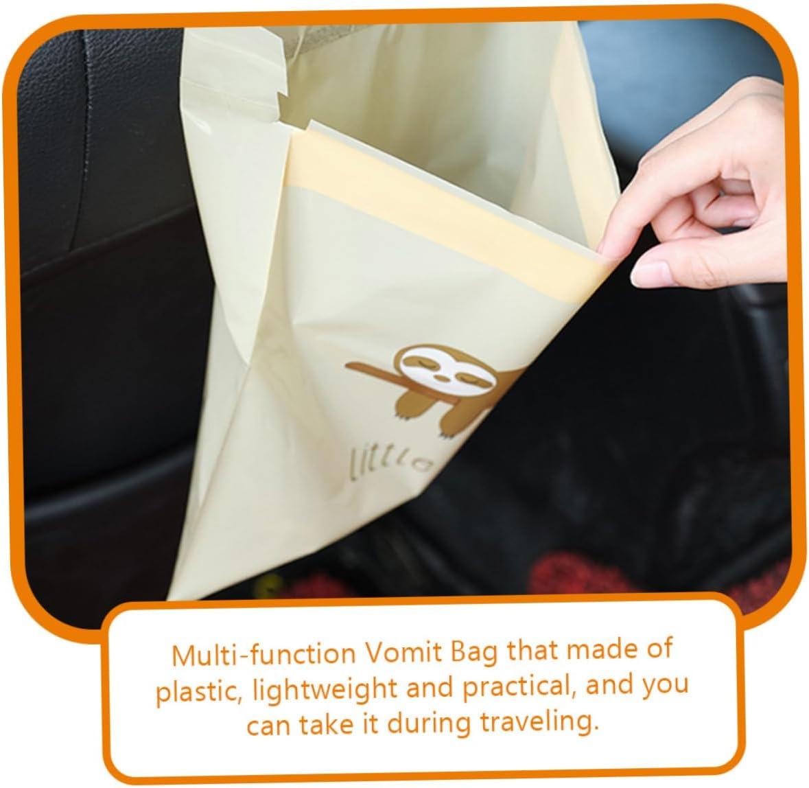 60pcs Healeved Car Trash Bags - Disposable Vomit Pouch for Carsick ...