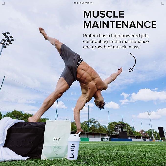 Organic Vanilla Vegan Protein Powder - 500g | Plant-Based Bulk Protein ...