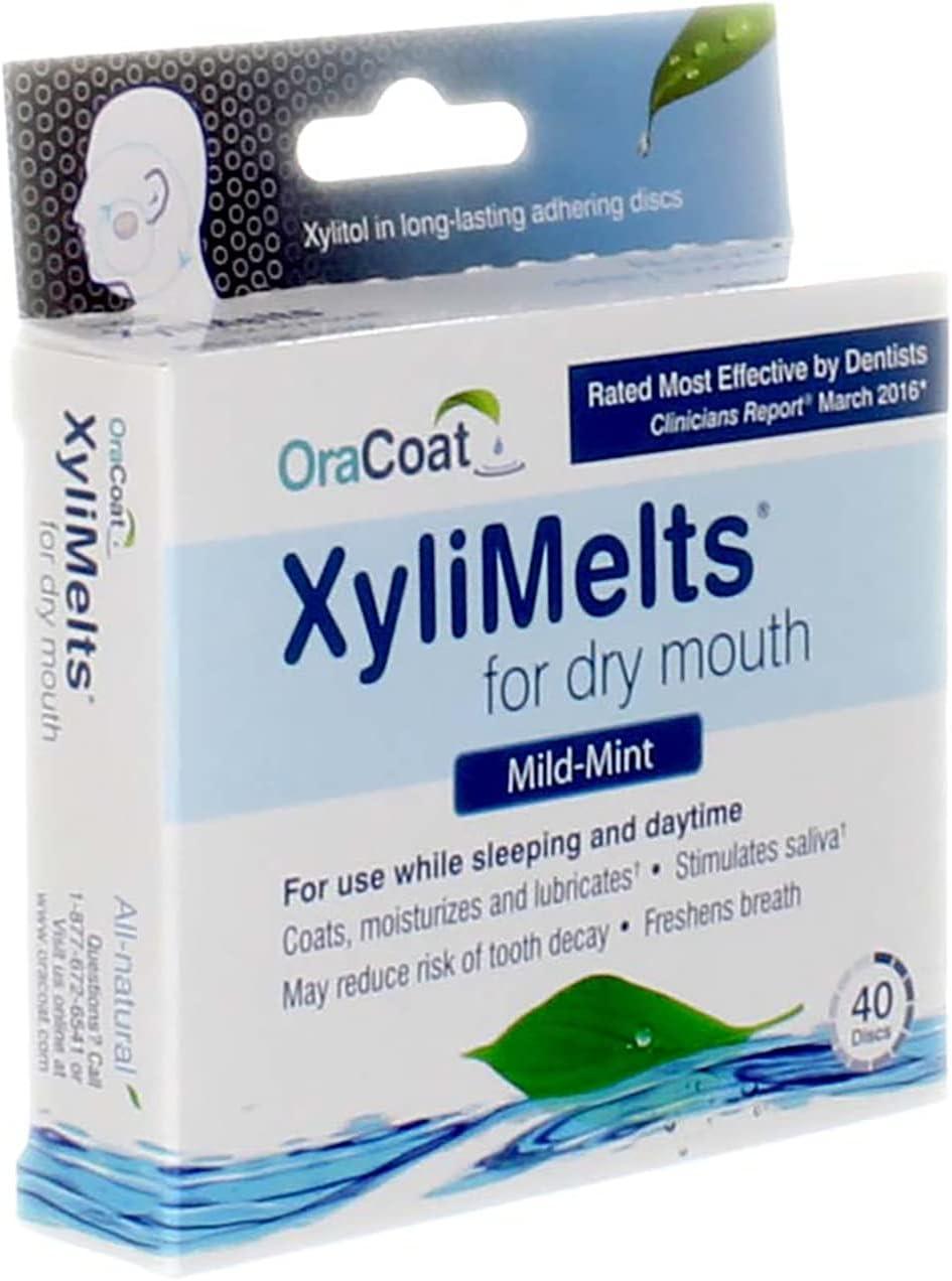 Oracoat - Xylimelts - Dry Mouth - Regular - 40 Count Original Version ...