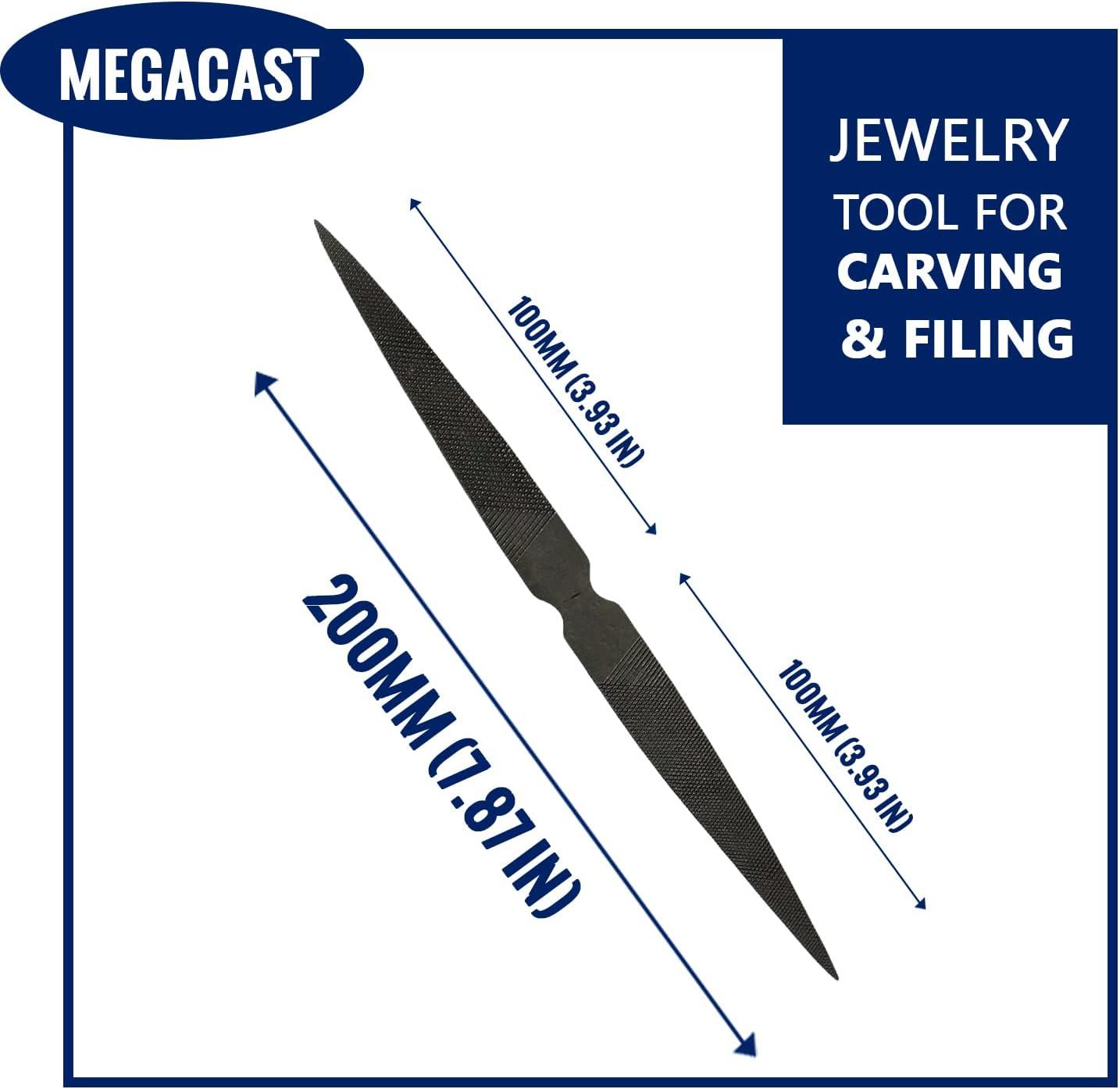 Double Ended Half Round Wax File Jewelry Tool - Carving and Filing ...