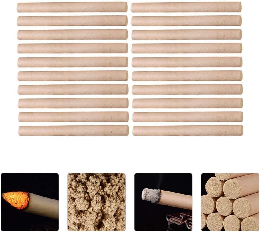 Exceart 20 Pack Smoke-Free Moxa Sticks - Moxibustion Tools for ...