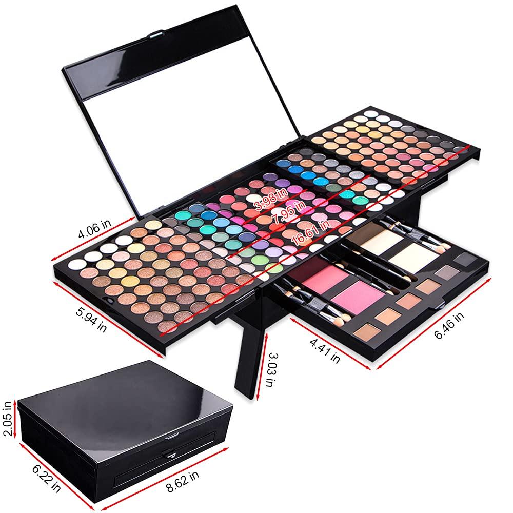 Professional All in One 194 Colors Makeup Kit for Women - Includes ...