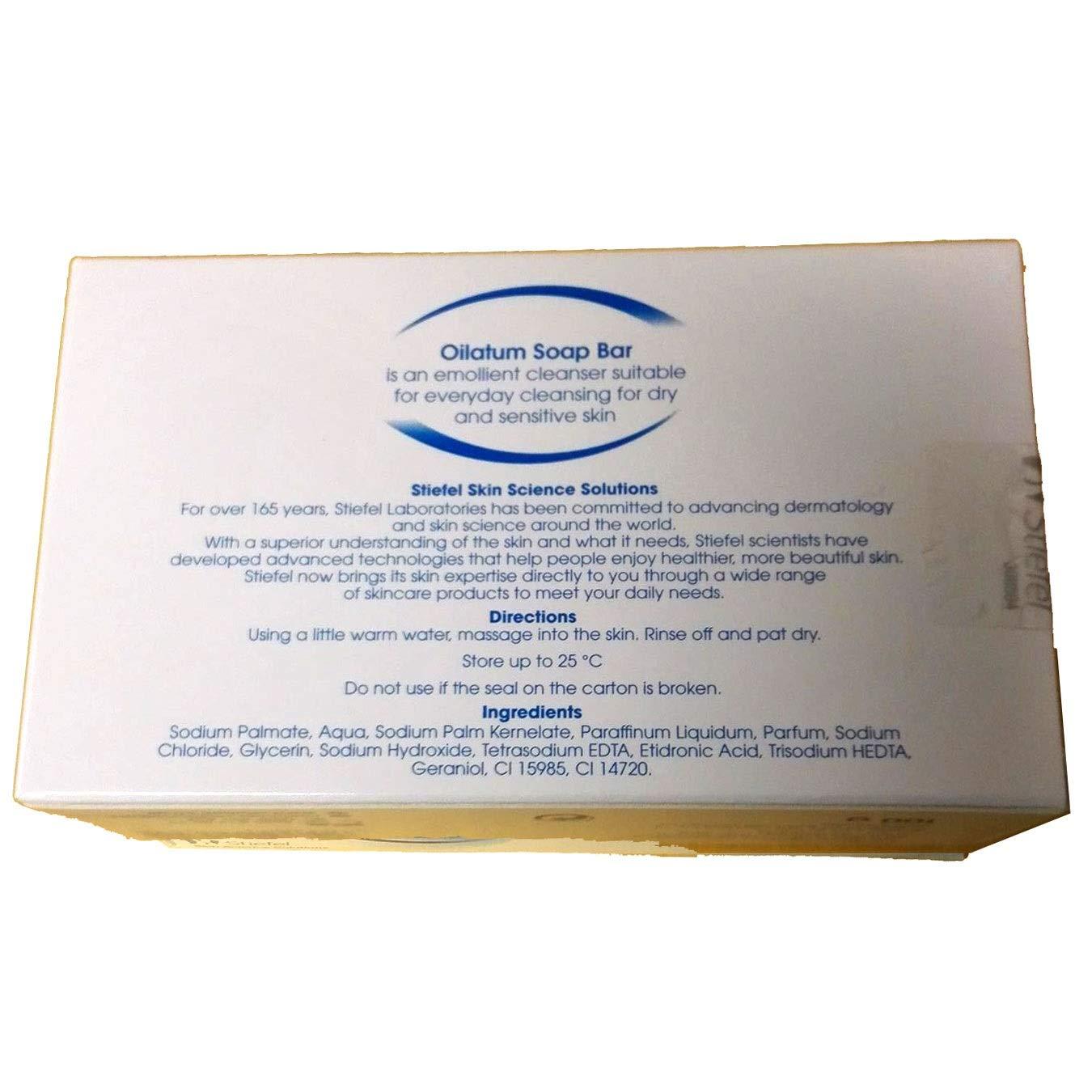 Oilatum Bar Soap 100g - Pack of 3 | Gentle Cleansing for Sensitive Skin ...