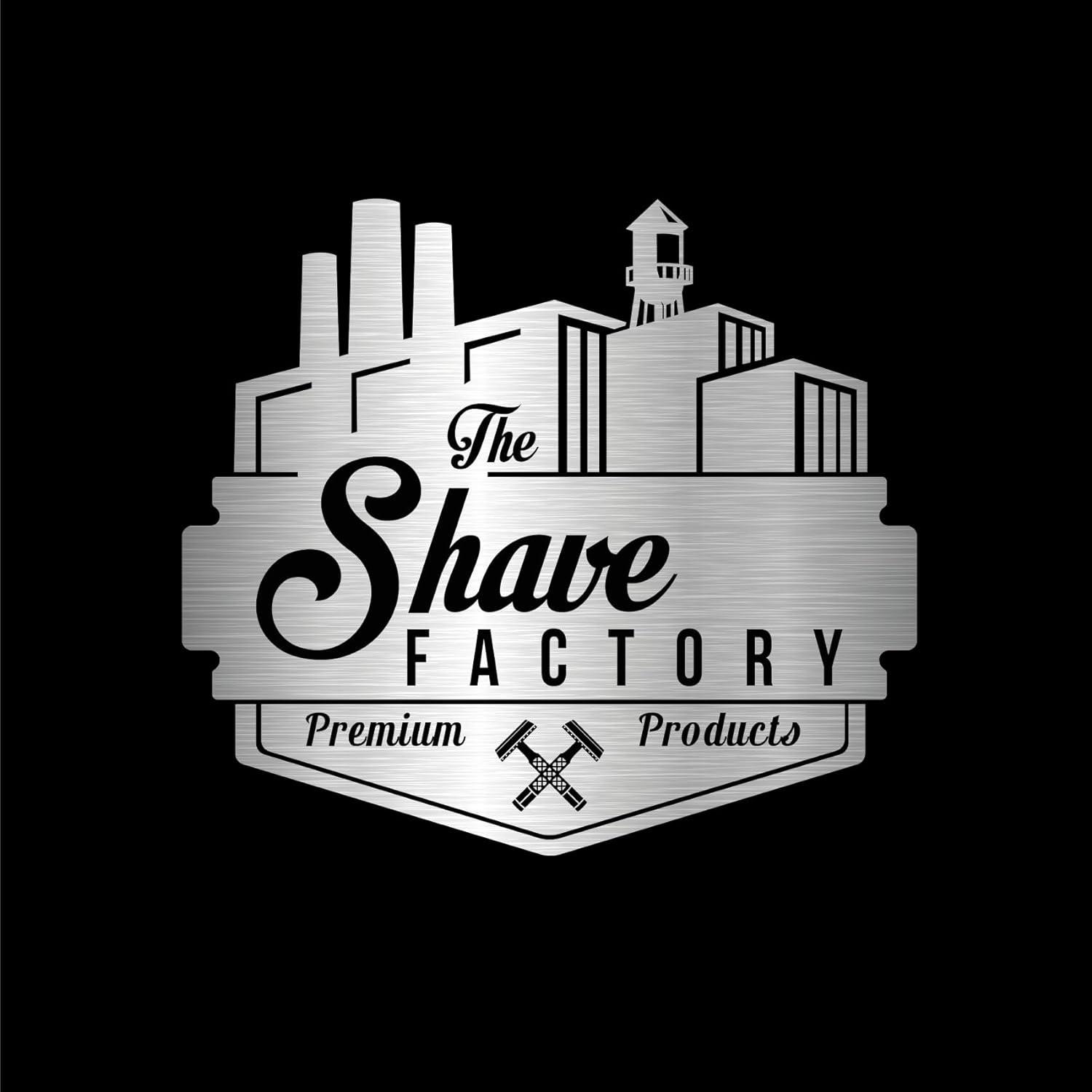 The Shave Factory Traditional Shaving Set with Metal Straight Razor ...