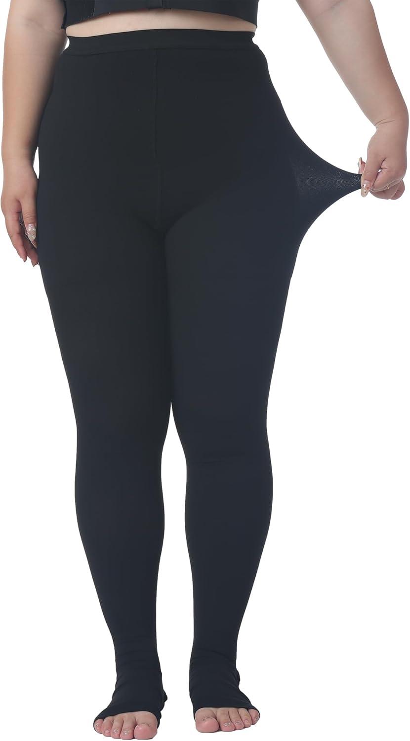 support tights plus size