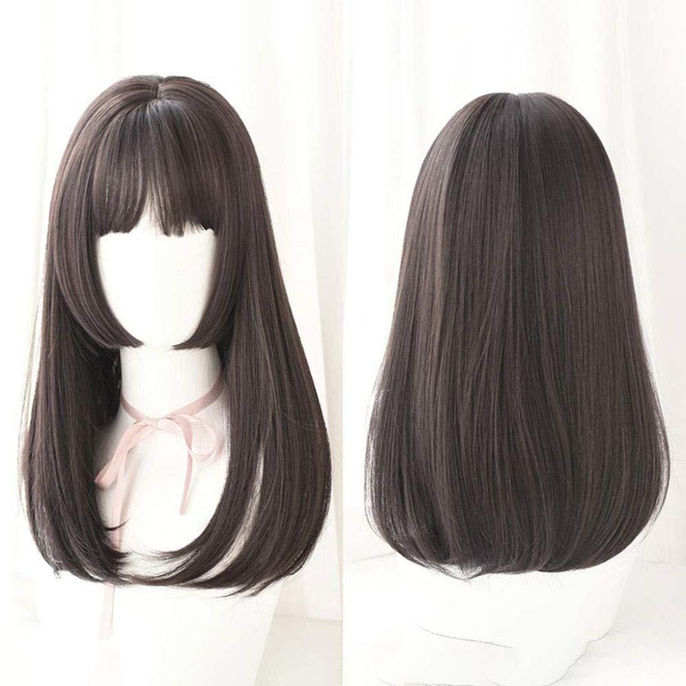 Buy Japanese Long Straight Lace Front Wigs - 20 Heat Resistant ...