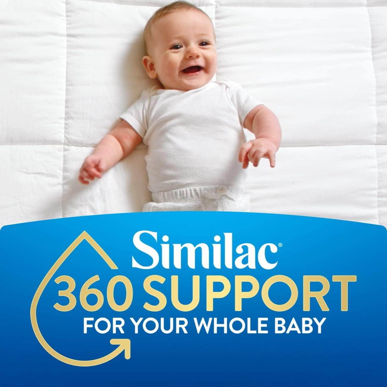 Similac 360 Total Care Infant Formula with 5 HMO Prebiotics - Non-GMO ...