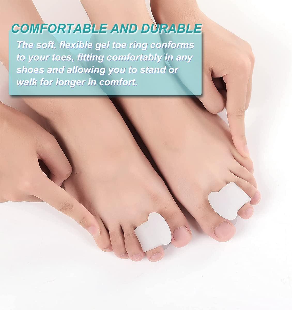 Bunion Pads Toe Separators Toes Corrector for Bunions Pain Overlapping ...