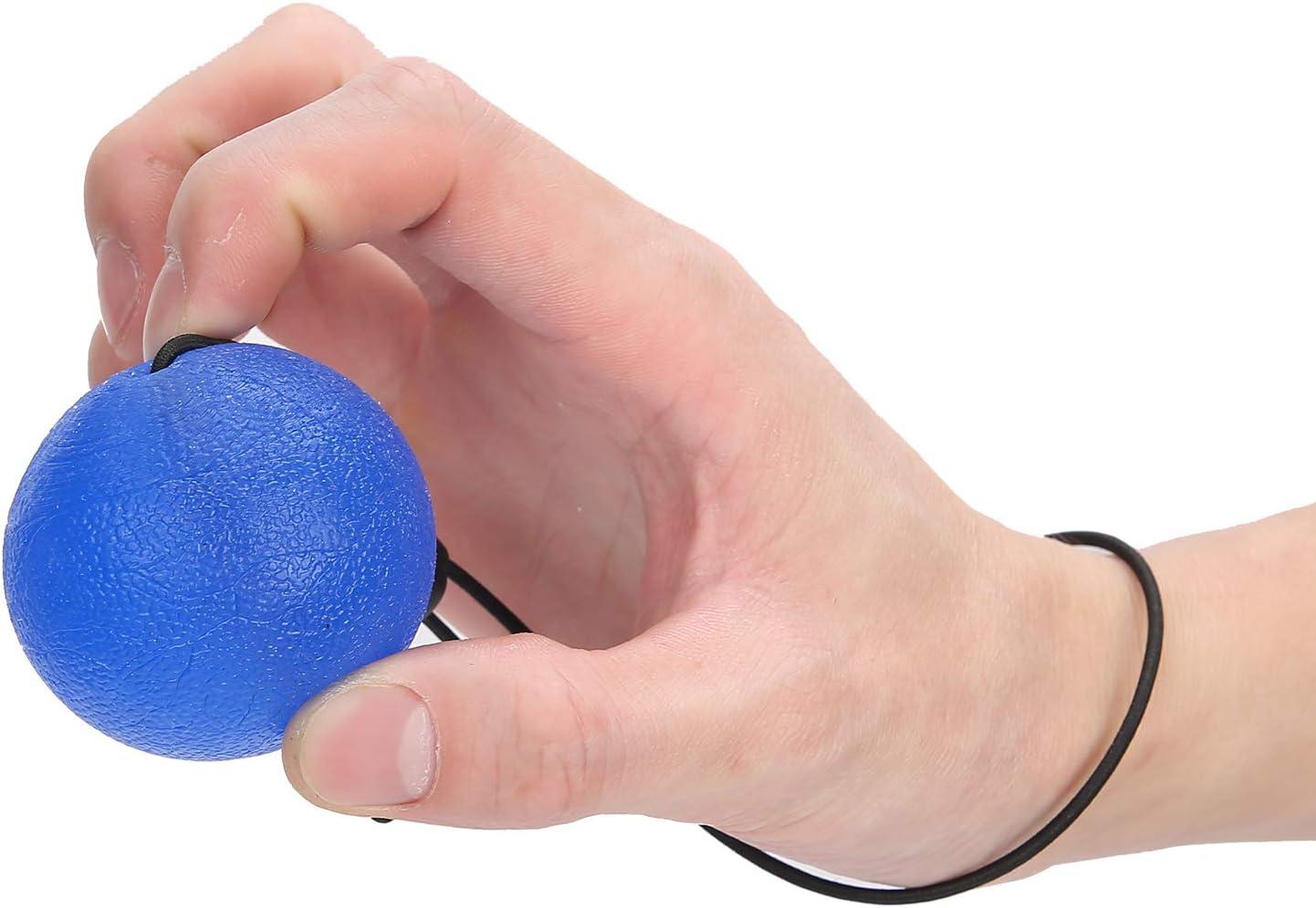 Squeeze Ball Set - 3pcs Safe Stress Relief Grip Balls with Bungee Cord ...