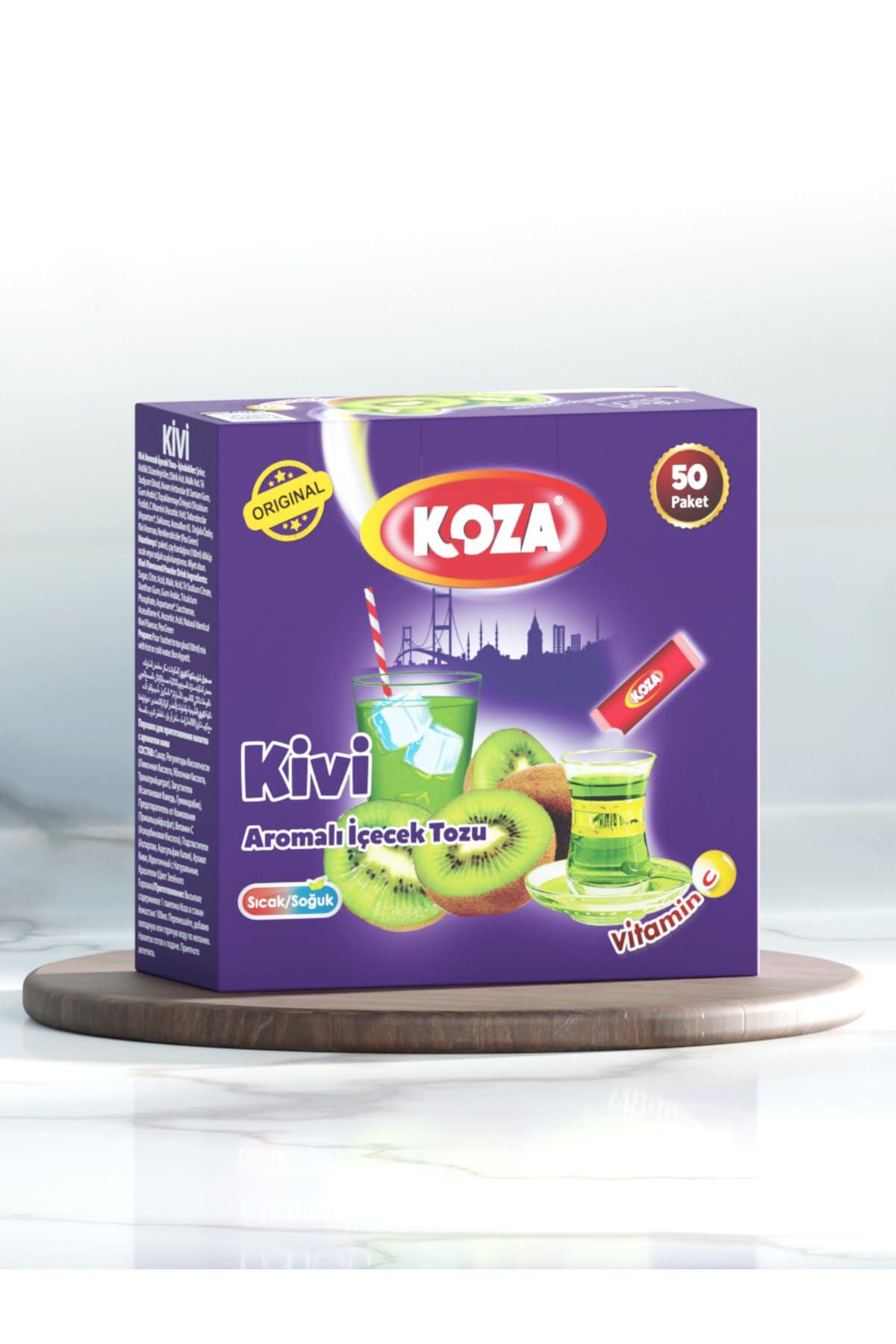 Koza Apple Instant Beverage Powder Sticks - 50 Pack | Turkish Apple Tea ...