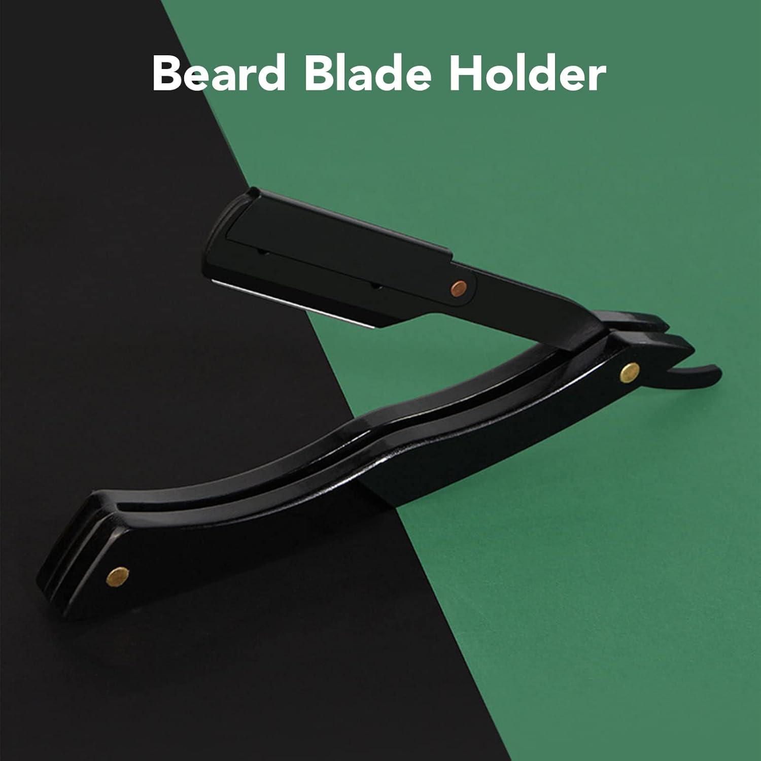 Professional Classic Hairdresser Razor with 100 Blades | Straight Edge ...