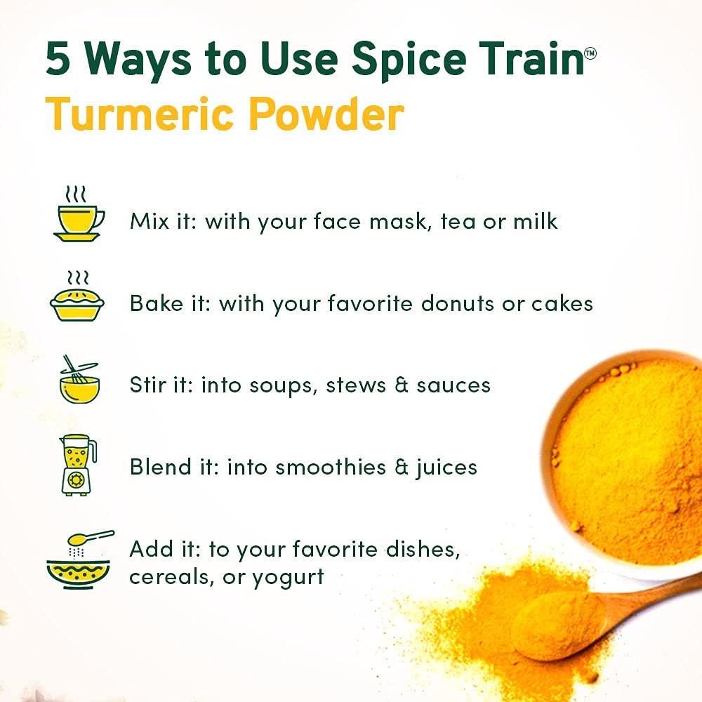 Organic Turmeric Powder (397g/14oz) | Lab Tested, 100% Raw from India ...