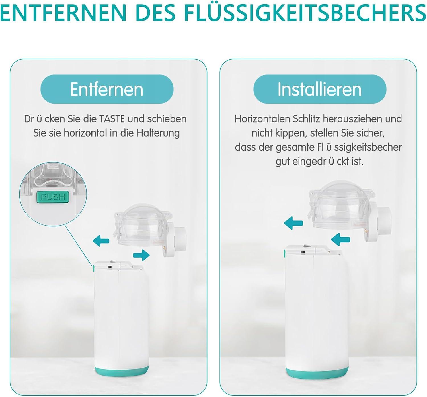 HithinkMed Portable Inhalation Device for Adults & Children | Quiet ...