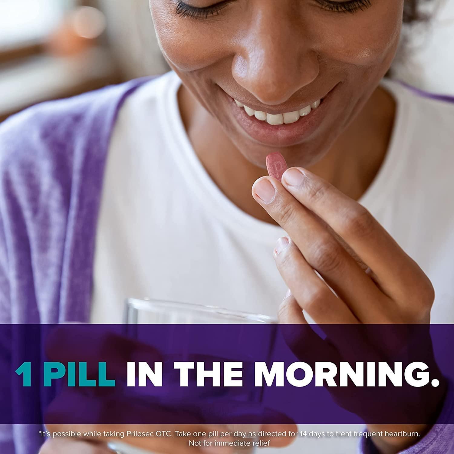 Prilosec OTC 14 Tablets: Omeprazole Acid Reducer for 24 Hour Heartburn Relief | Buy Now with ...