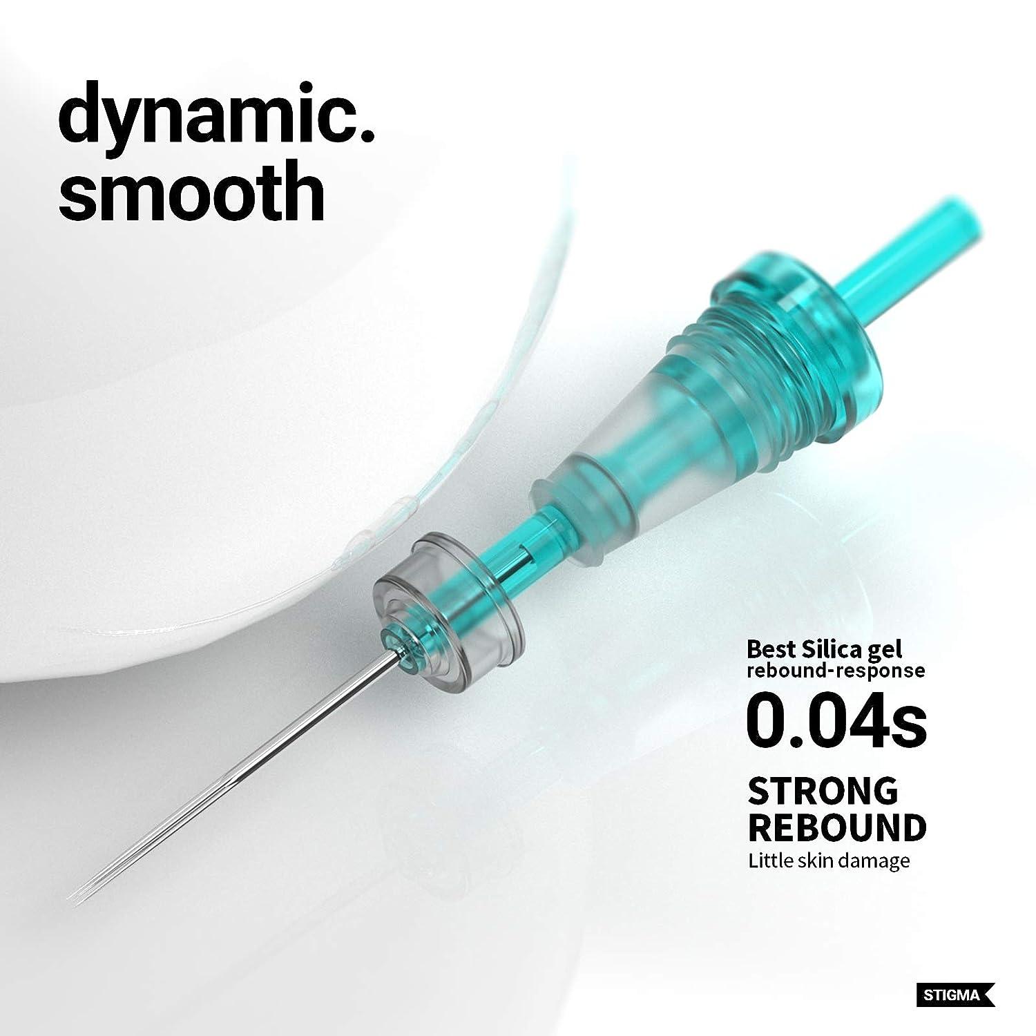 STIGMA Aquamarine Knight 9RL Bugpin Tattoo Cartridges (20Pcs) with ...