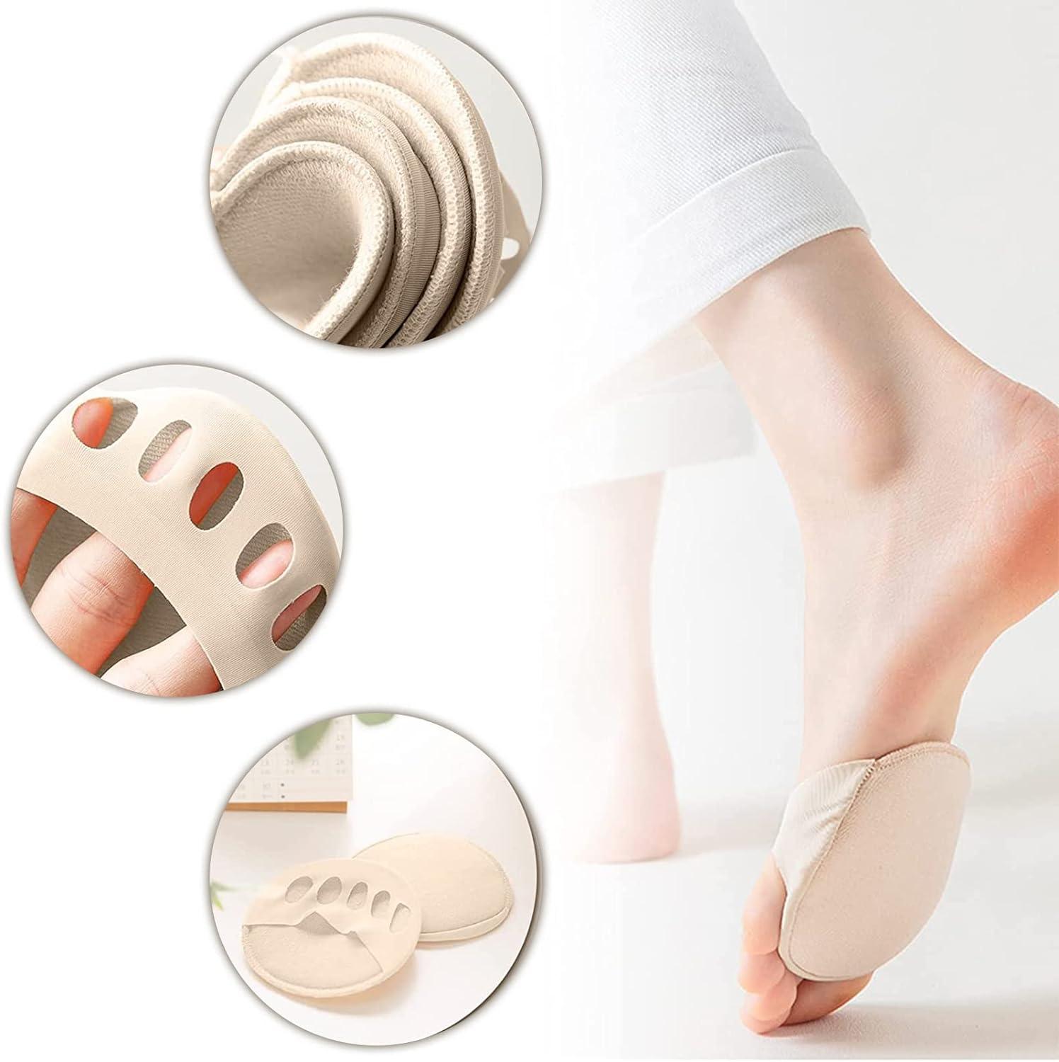 Reusable Metatarsal Pads for Women - Extra Thick Forefoot Cushion Pads ...
