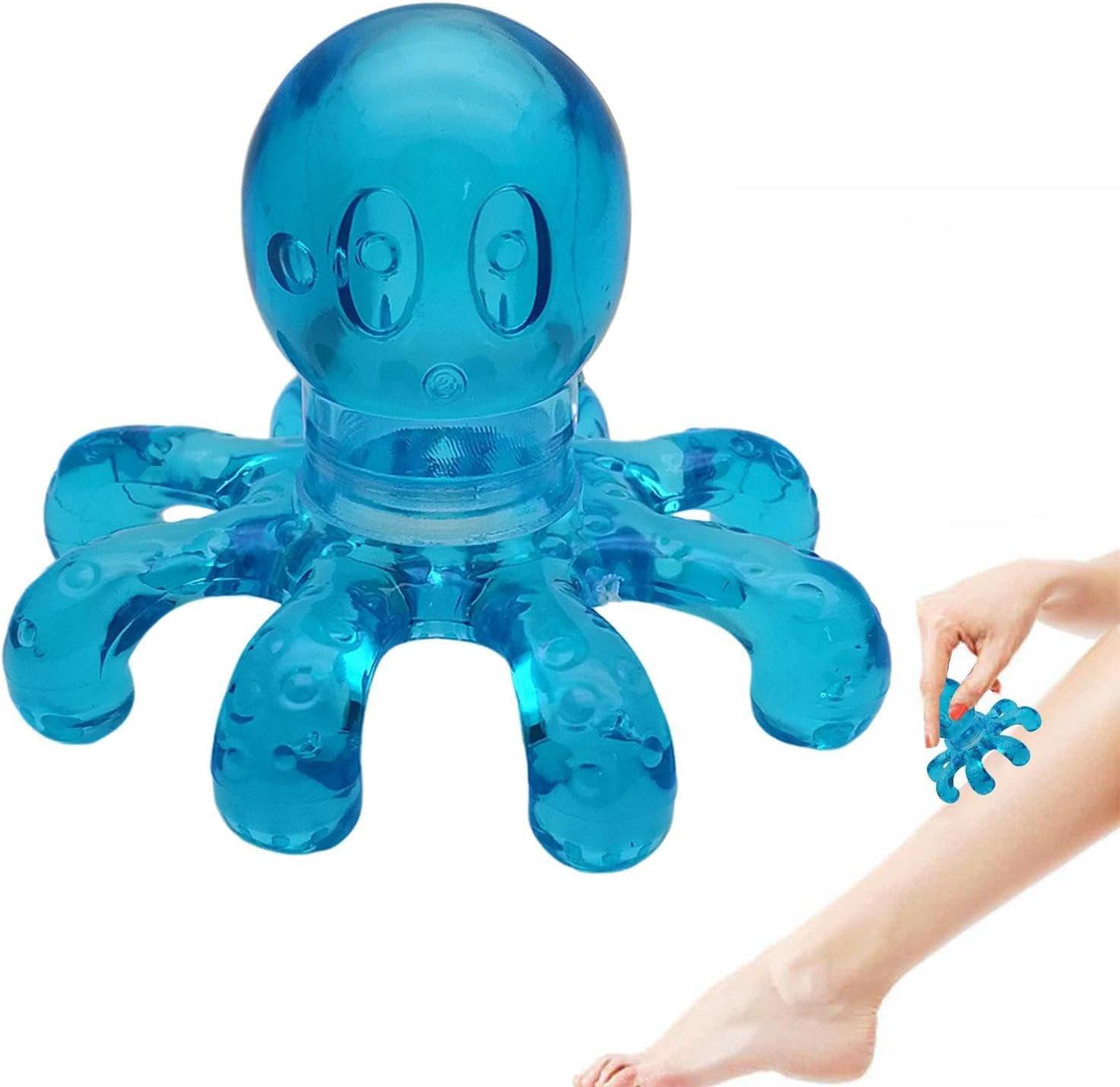 Ultimate Hand-Held Octopus Head Massager | Portable Scalp Relaxation ...