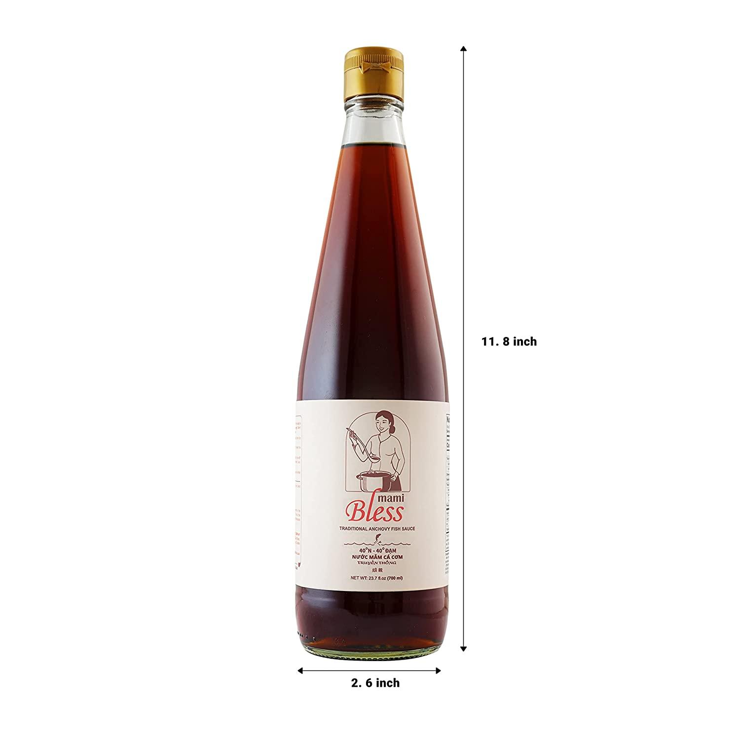 Bless Mami Fish Sauce 40N | Asian Cooking Sauce | 100% Pure Vietnamese ...