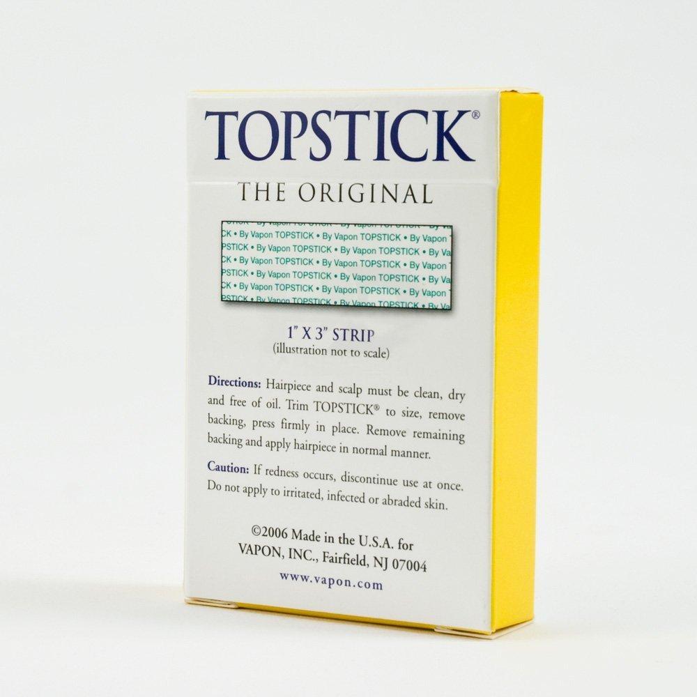 Vapon Topstick Hypo-Allergenic Clear Double Tape - 100 Strips (2 boxes ...