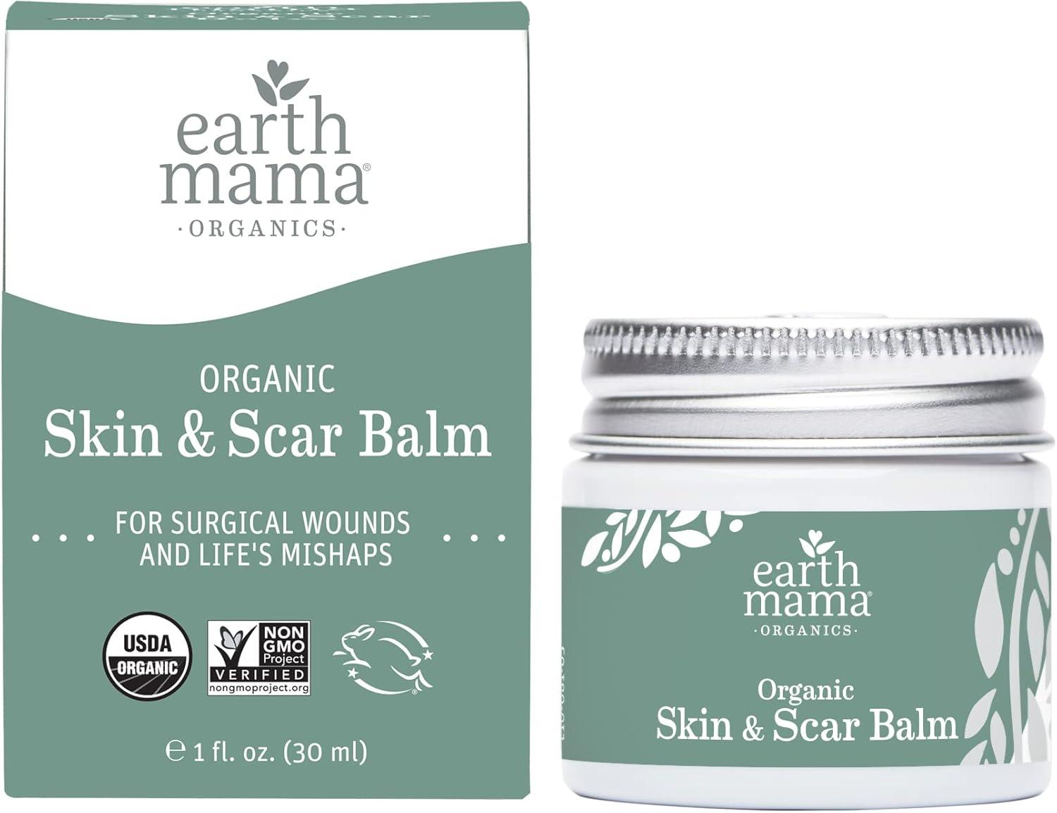Earth Mama Organic Skin & Scar Balm | Reduces the Discomfort and ...