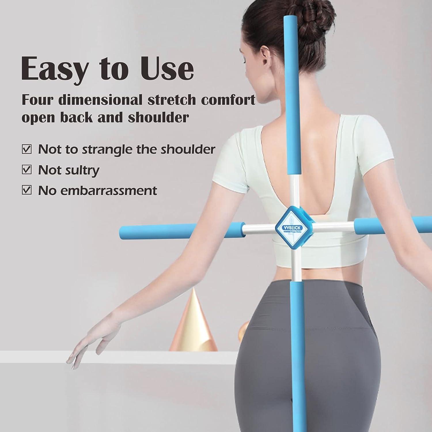 YYBJJCK Posture Corrector Stick for Women - Back Brace Strengthening ...