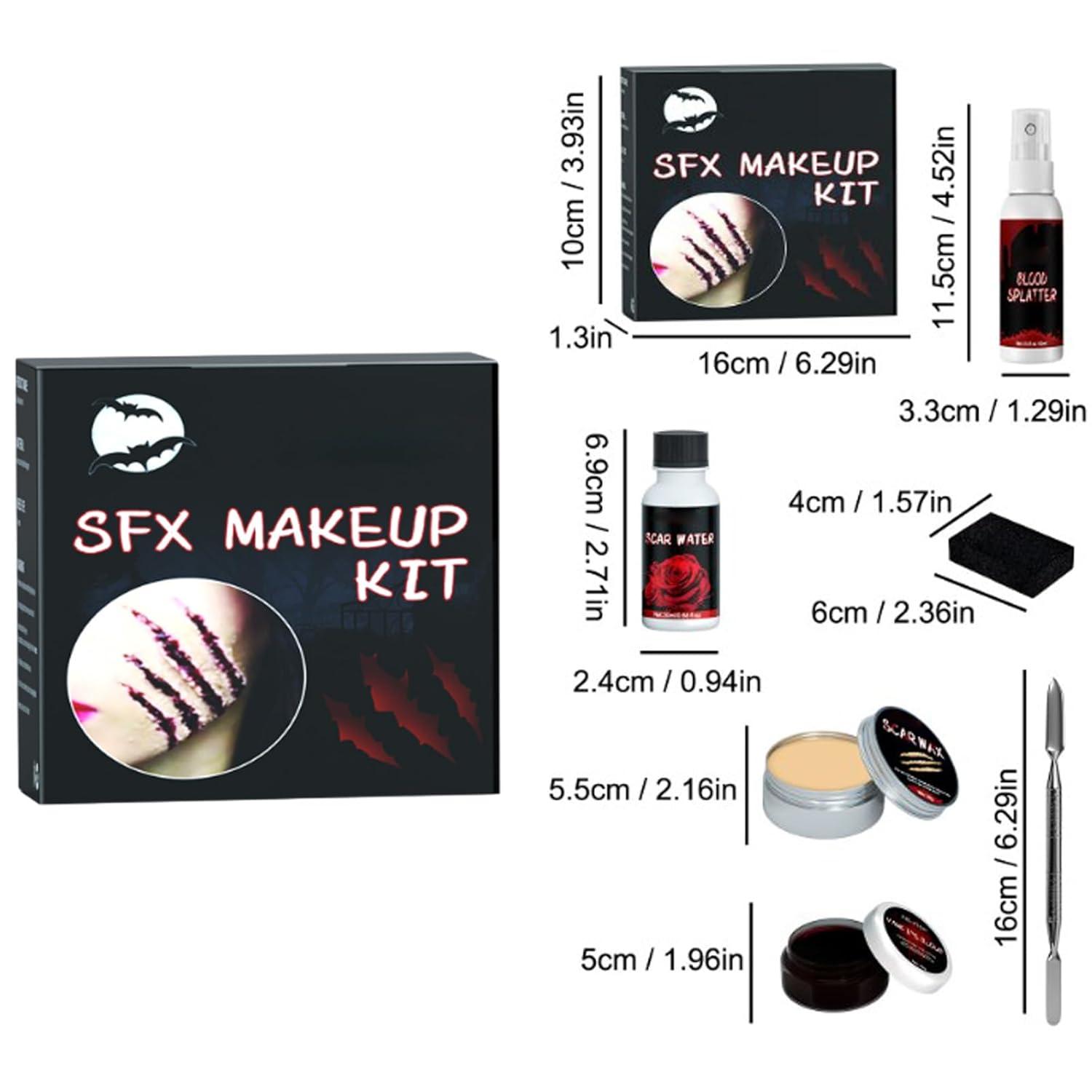 Sfx Makeup | Fake Scar Wax & Special Effects Wound Modeling Skin Wax ...