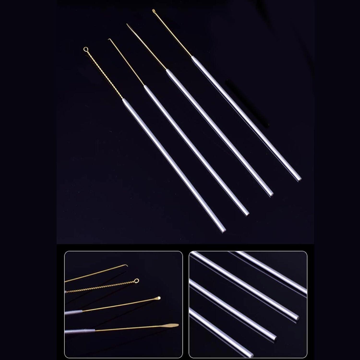 Copper Stainless Steel Ear Wax Removal Tool Kit | Set of 4pcs Earpick ...