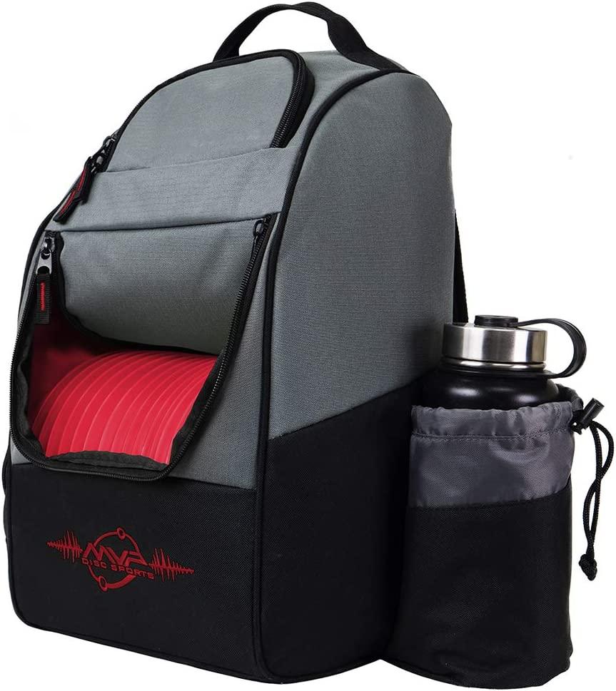 MVP Disc Sports Backpack Shuttle - Gray/Red Disc Golf Bag | Buy Now ...