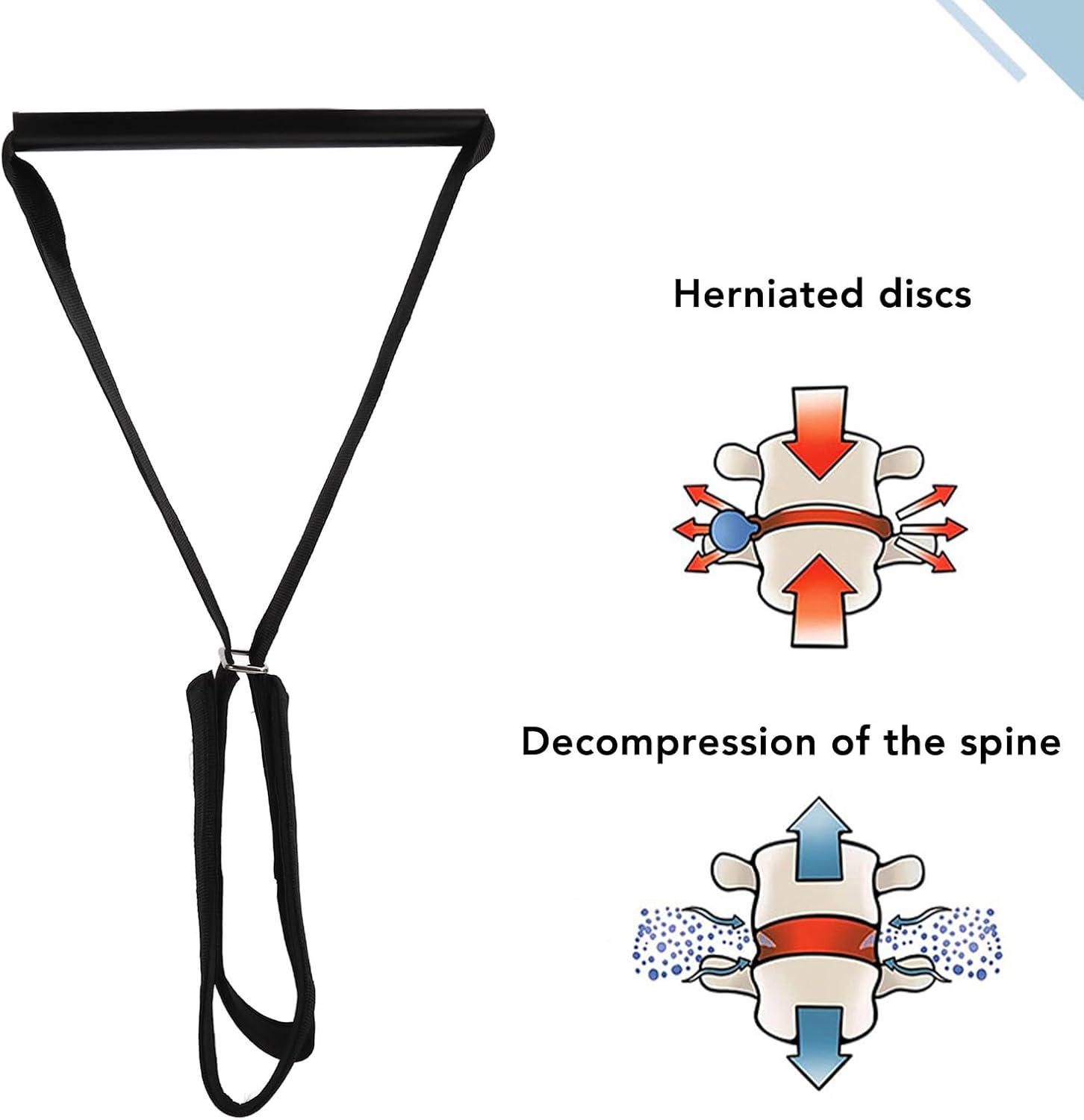 Neck Stretcher Strap Handle Y Strap Neck Chiropractor Pull Device with ...