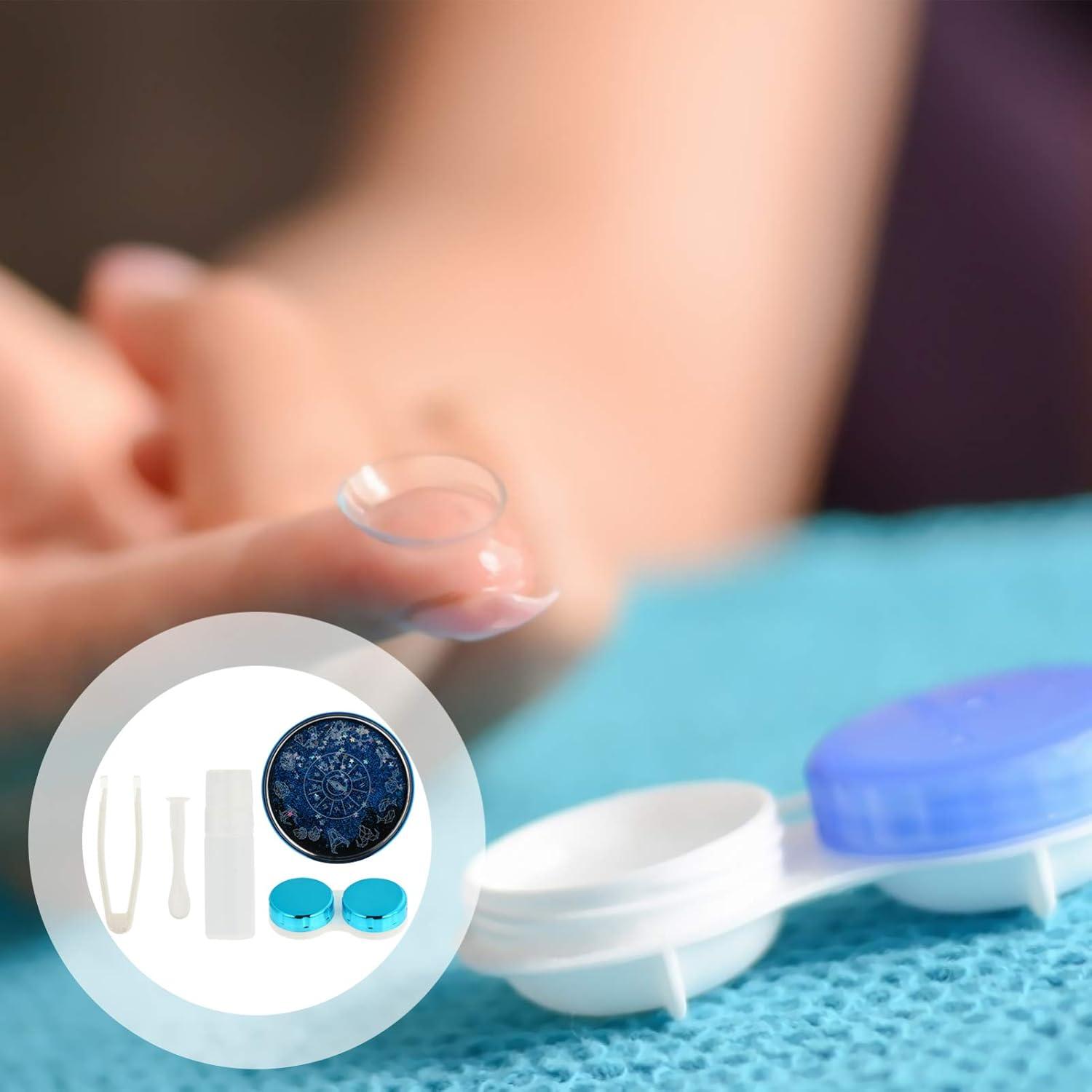 Milist Contact Lens Container - Travel Case for Contact Lenses Mini Eye ...