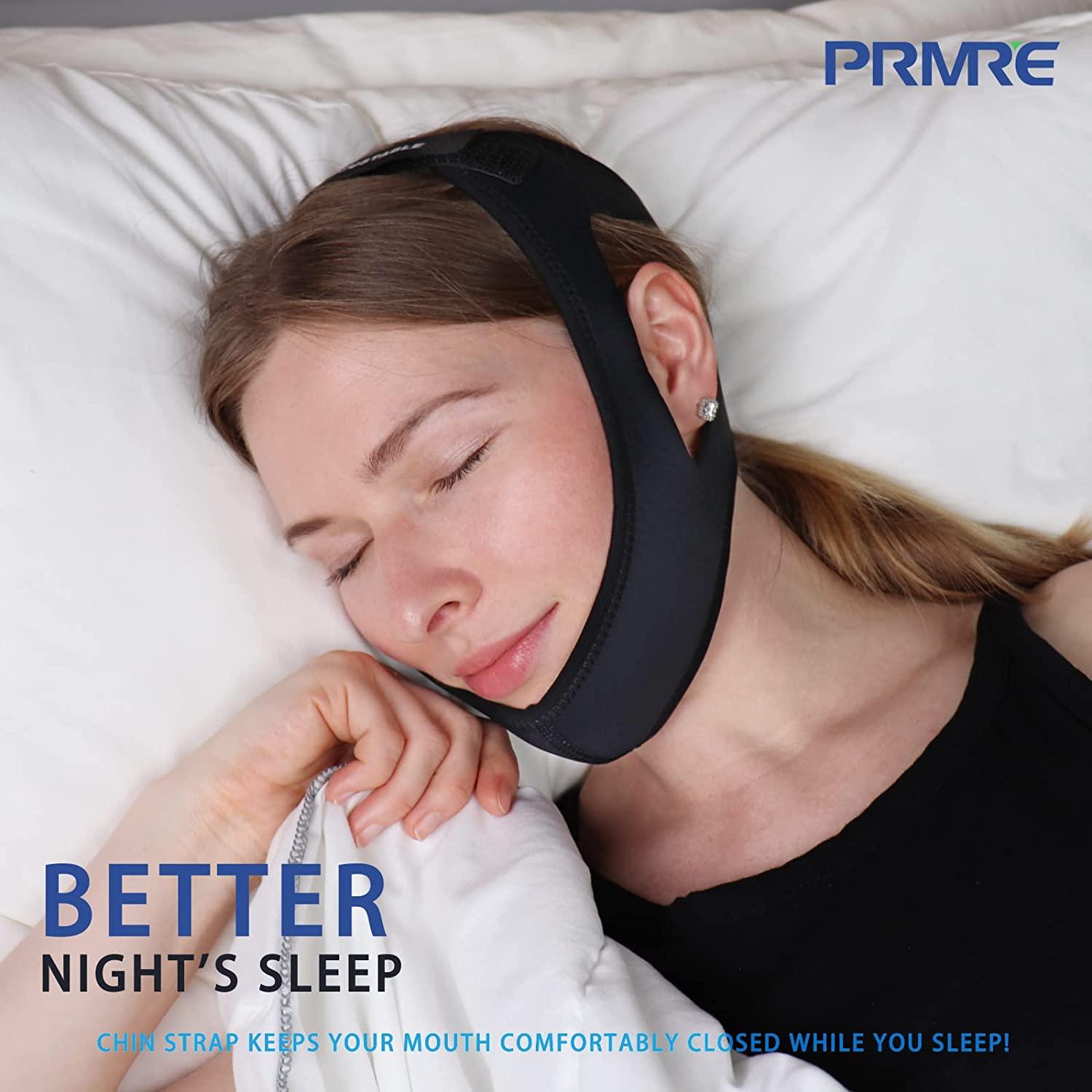 Adjustable Anti-Snoring Chin Strap for CPAP Users - Breathable, Double ...