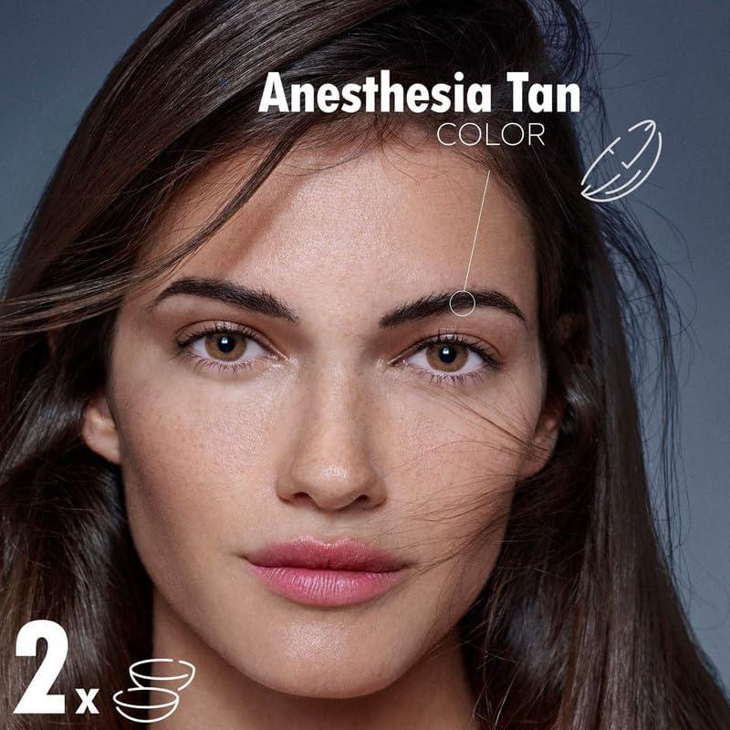 Anesthesia Colored Contact Lenses Tan - Monthly Chocolate Brown Lenses ...