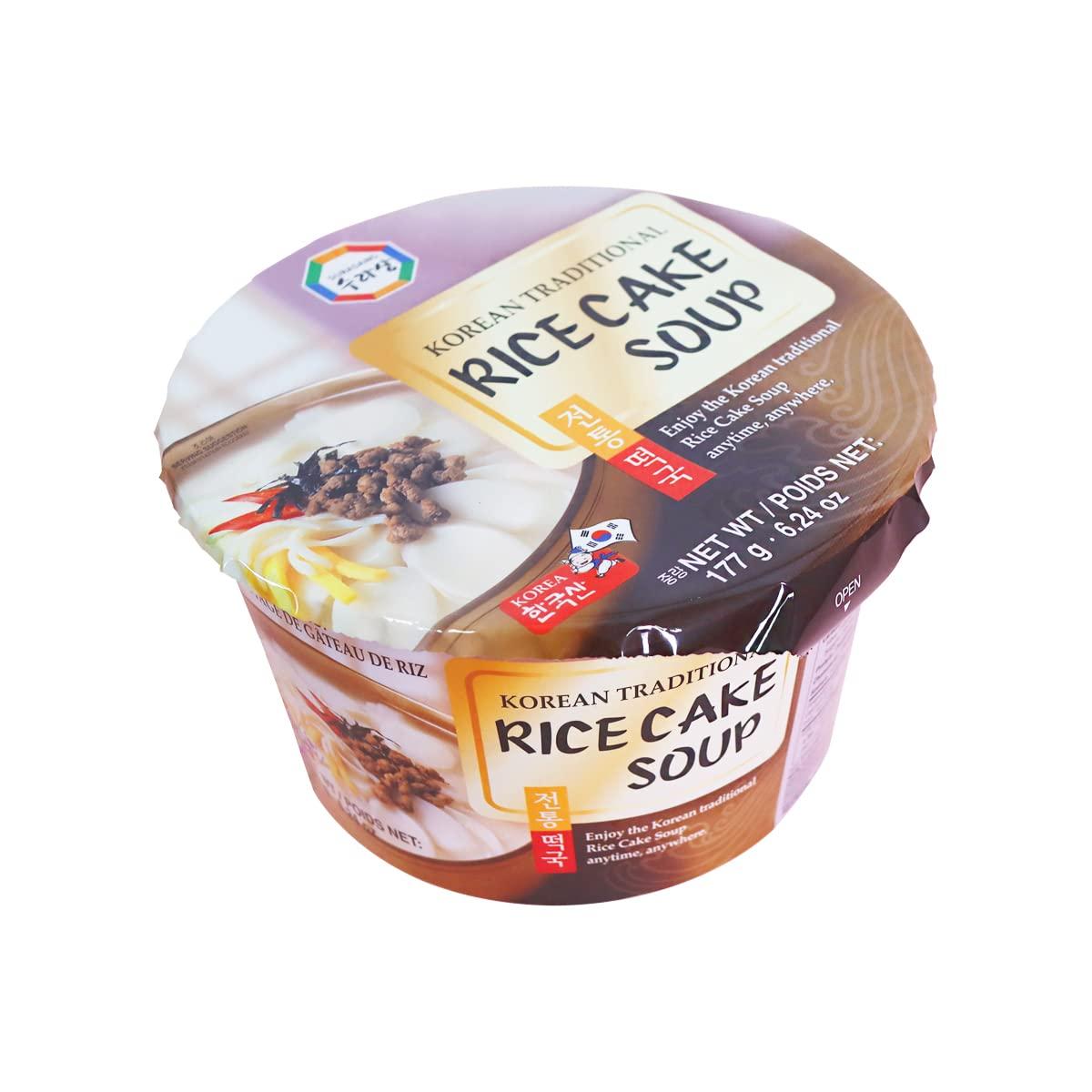 Surasang Tteokguk Korean Rice Cake Soup 6.3oz - Pack of 6 | Delicious ...