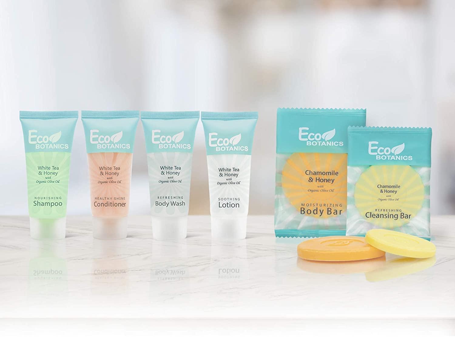 Eco Botanics Travel-Size Hotel Cleansing Bar Soap.5 oz (Case of 100)