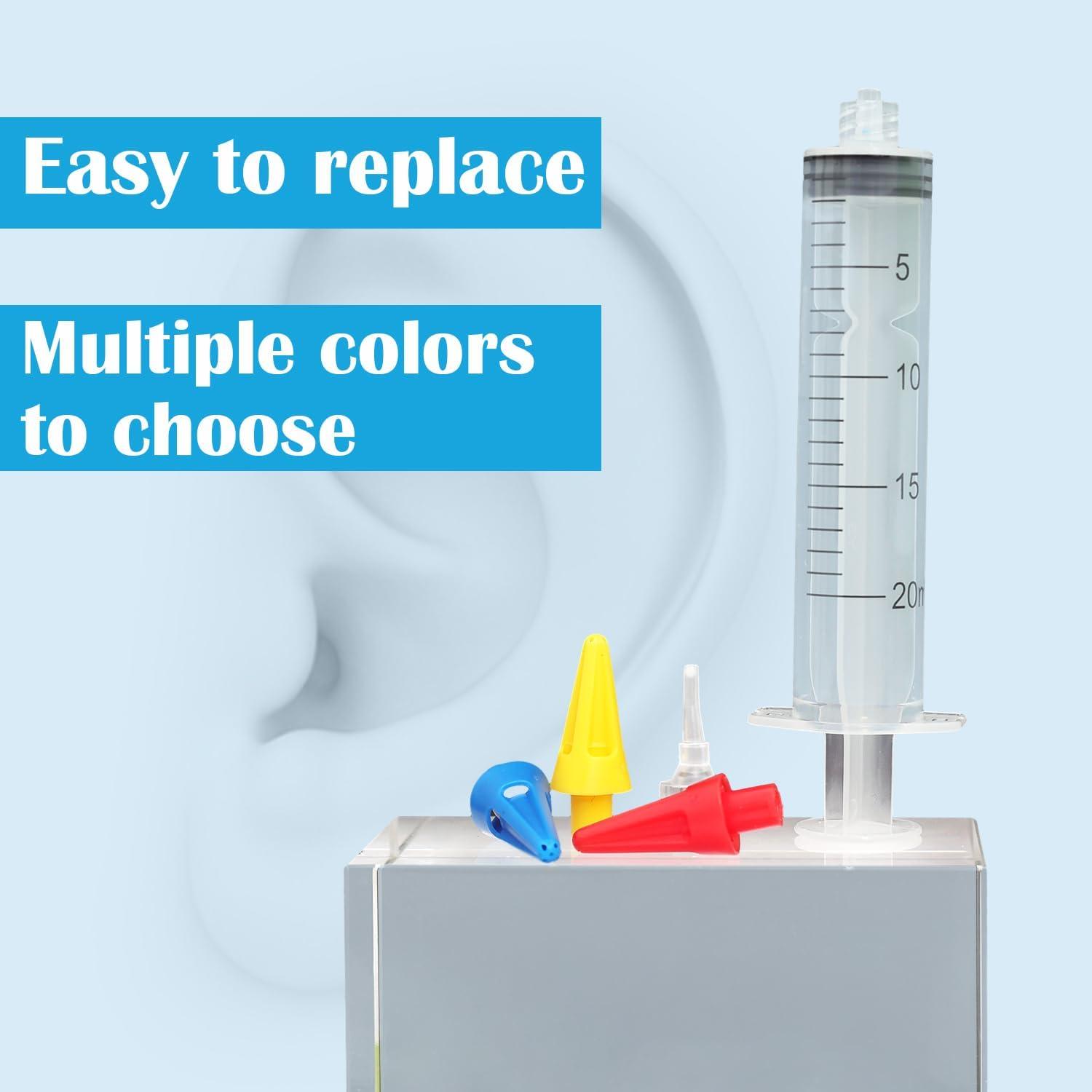 Ear Wax Removal Kit - Natural Ear Cleaner Syringe & Candles for Safe ...