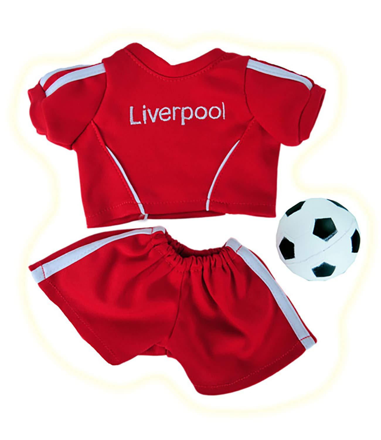 Liverpool Soccer Teddy Bear Outfit (16) - Official Football Club ...