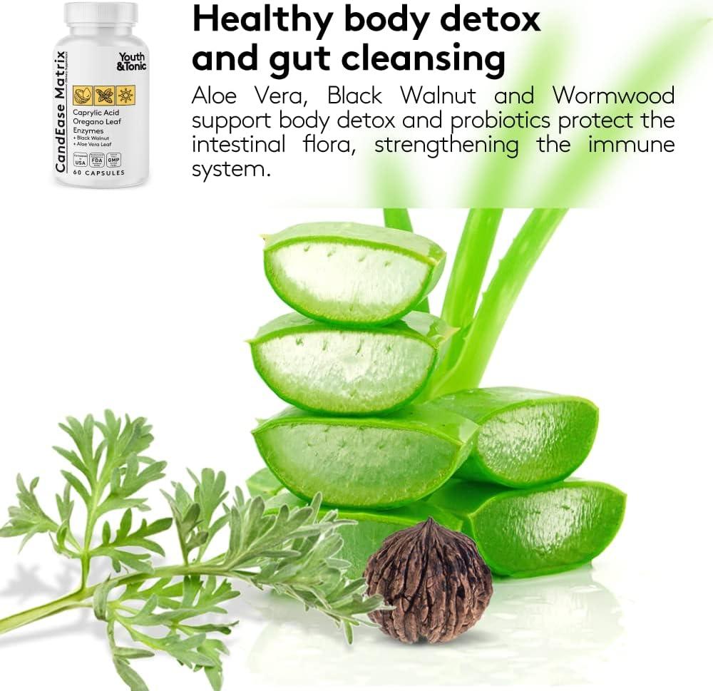 15-Day Gut Health Probiotic & CandEase Pills for Men & Women | Supports ...