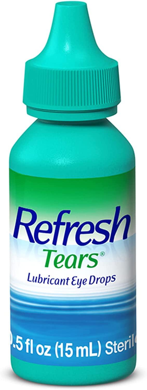 Refresh Tears Lubricant Eye Drops 0.5 Fl Oz - Hydrating Relief for Dry ...